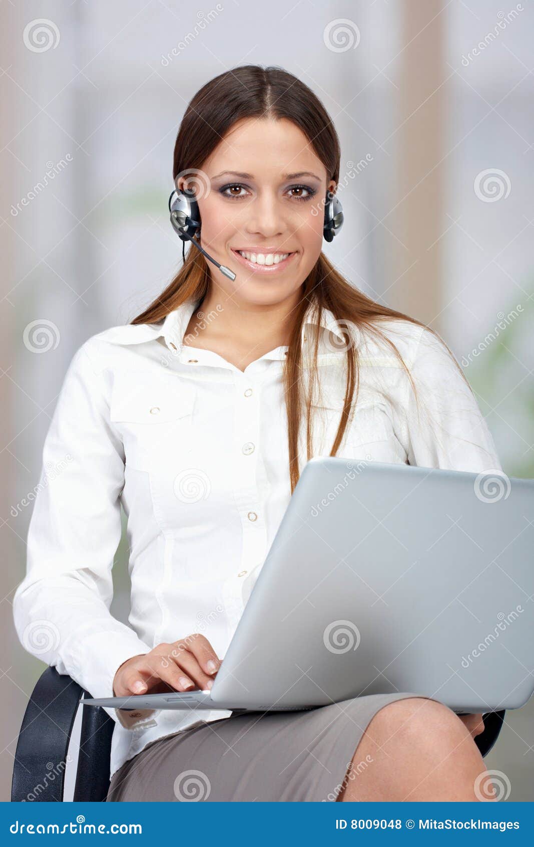 Customer operator stock photo. Image of helpful, communicate - 8009048