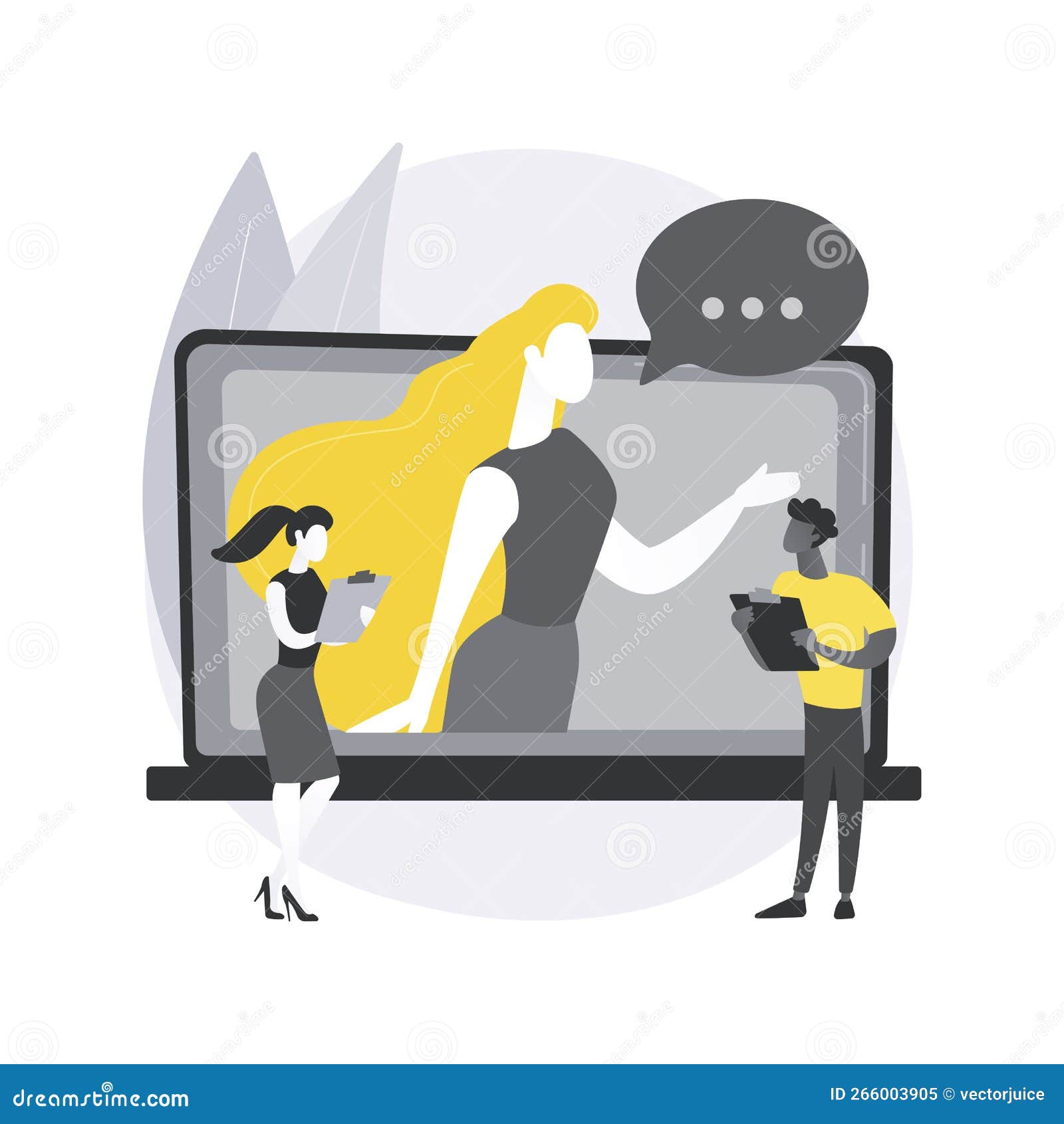 Customer Persona Abstract Concept Vector Illustration Stock Vector ...