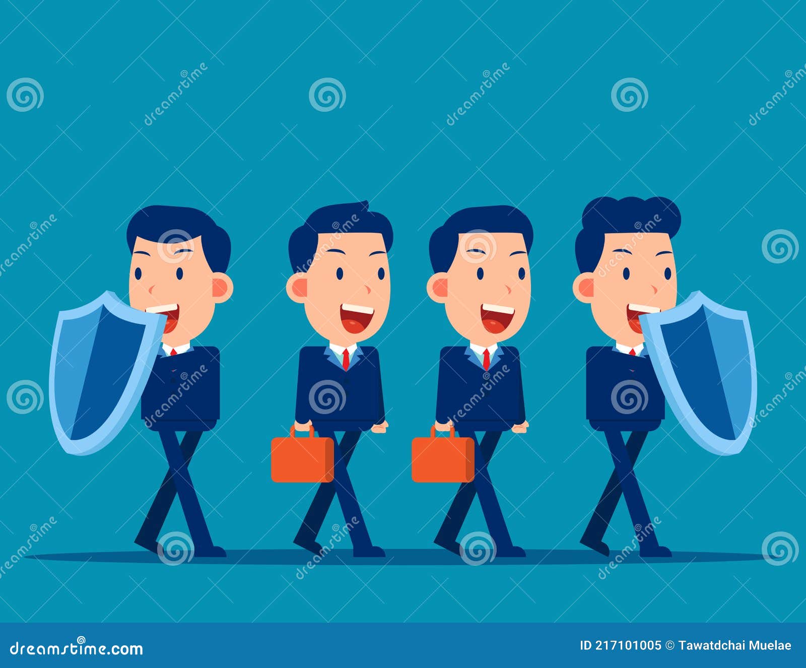 Customer Protection and Security. Protect VIP Assets Stock Vector ...