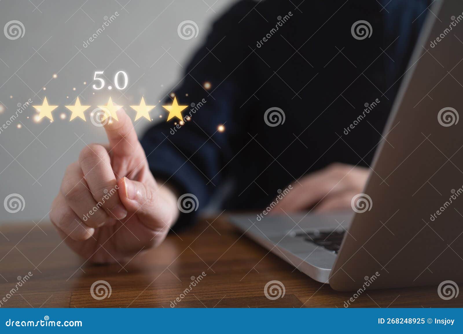 Customer Rate Their Satisfaction Ranking for Experience Review Survey ...