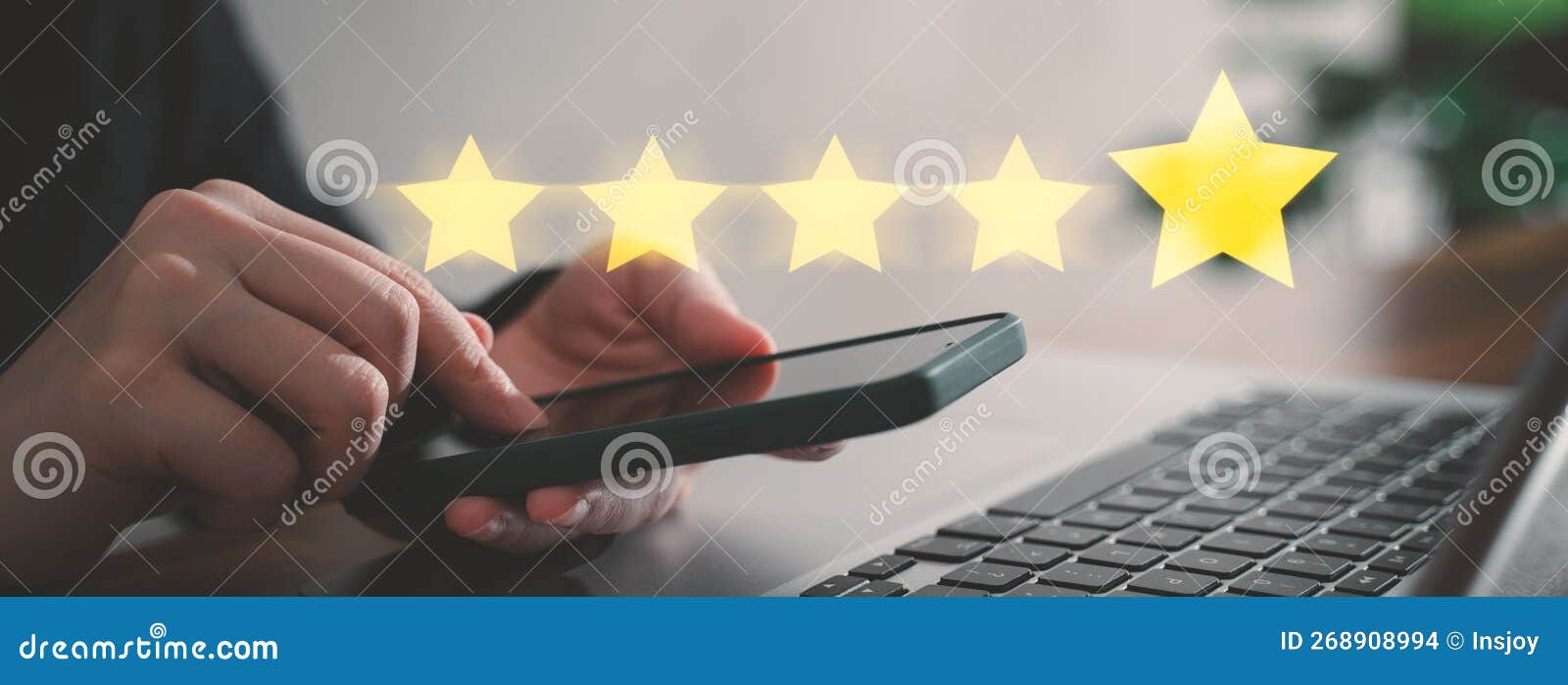 Customer Rate Their Satisfaction Ranking for Experience Review Survey ...