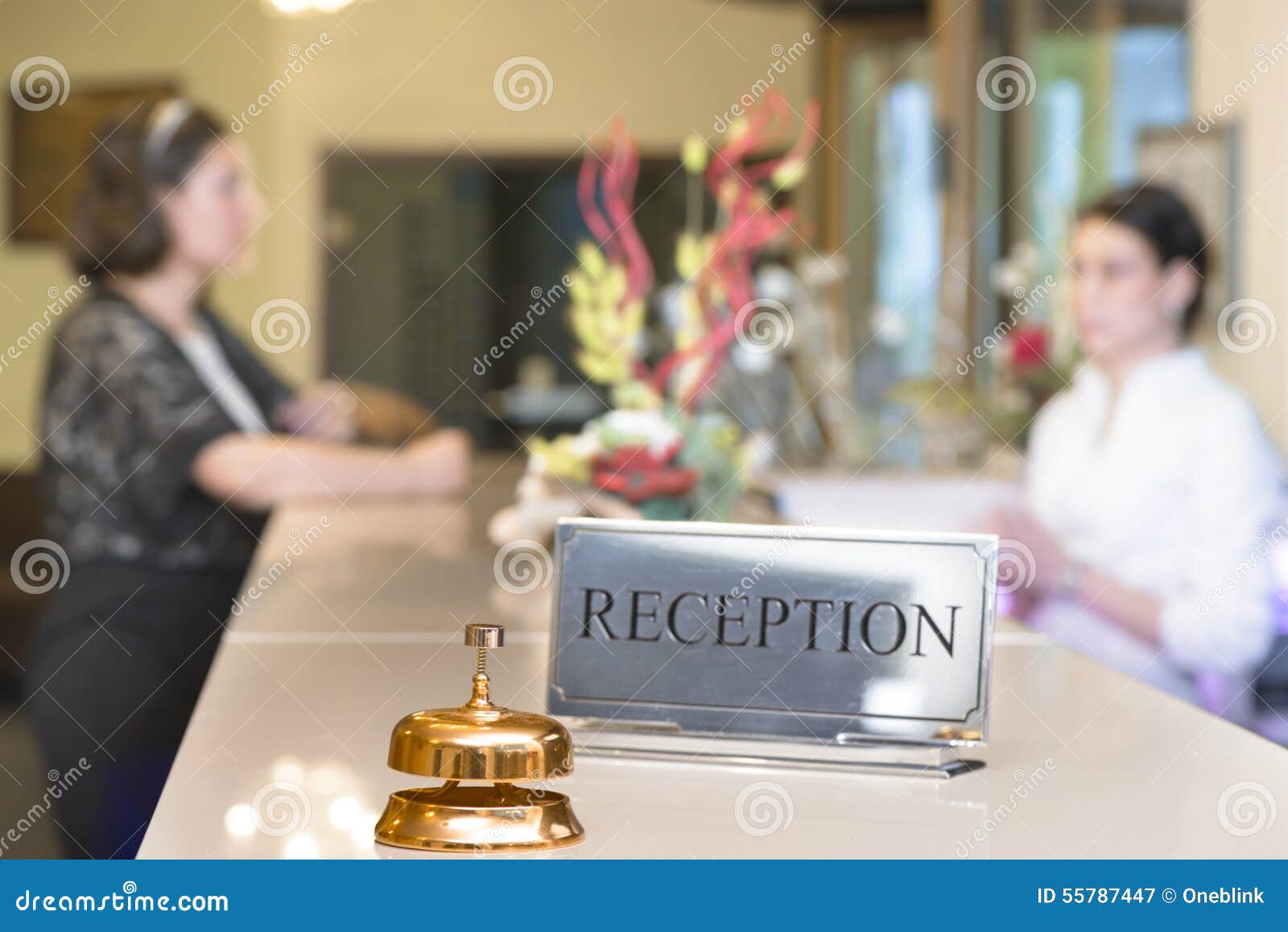 Customer at Reception stock image. Image of official - 55787447