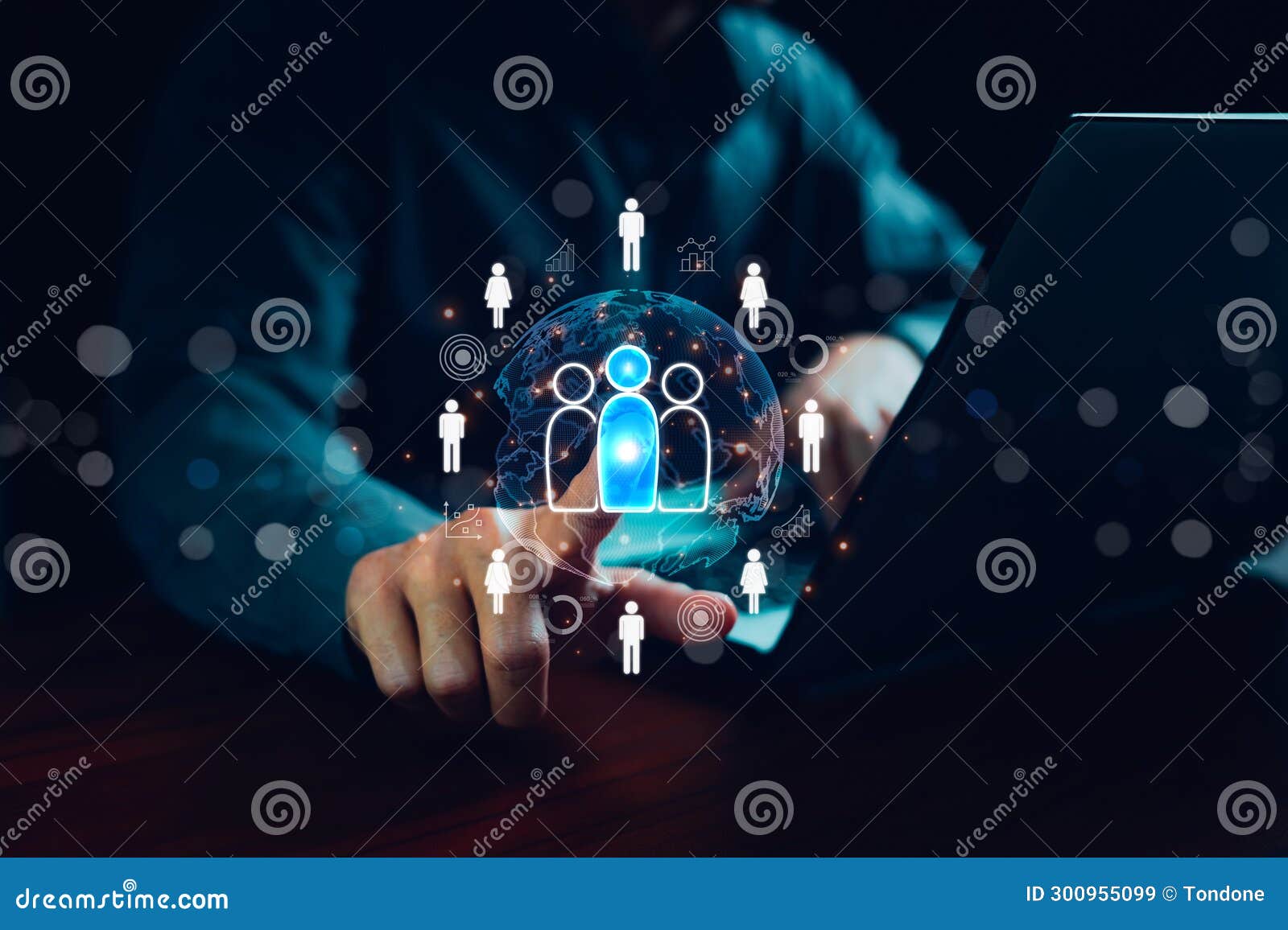 Customer Relationship Management, CRM, Businessman or Client Show ...