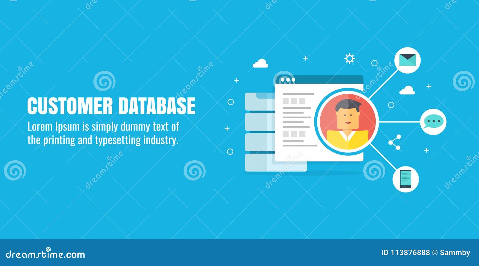 Customer Relationship Management, Customer Database, Customer Support ...