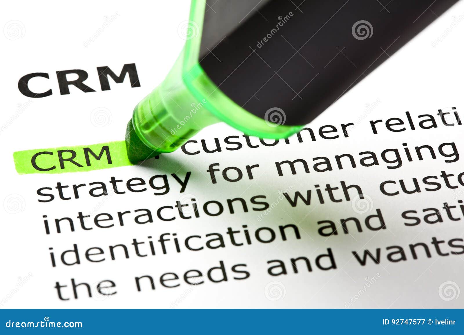 Customer Relationship Management Definition Stock Image - Image of ... Customer Relationship Management Definition Stock Image - Image of ...
