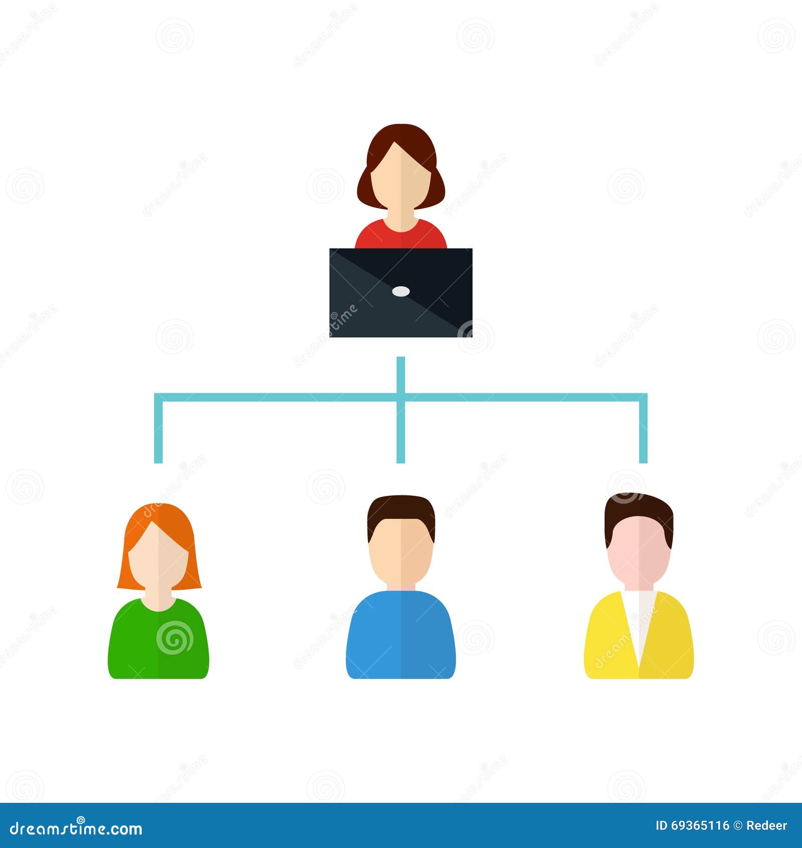 Customer Relationship Management. Stock Illustration - Illustration of ...
