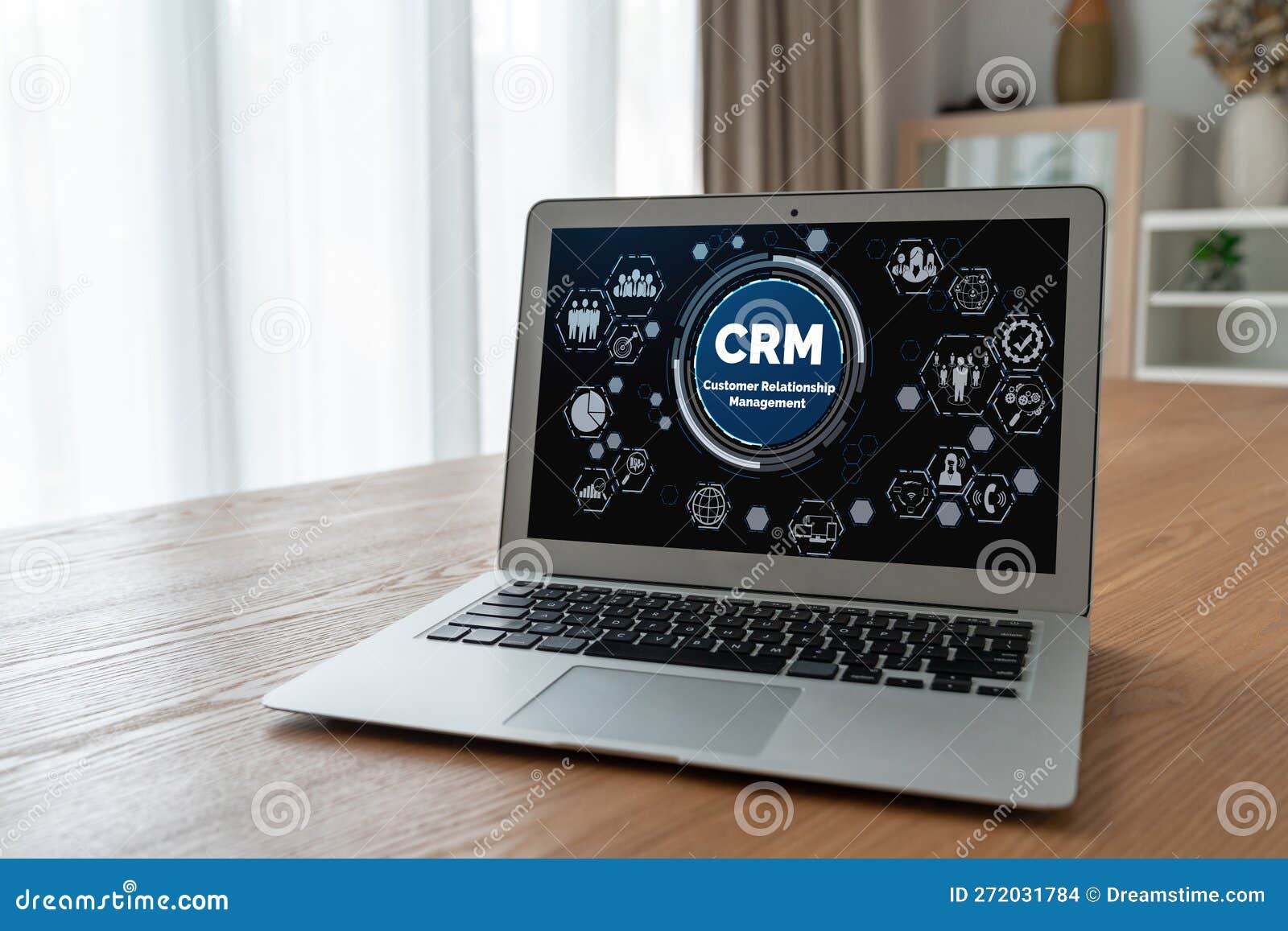 Customer Relationship Management System on Modish Computer for CRM ...