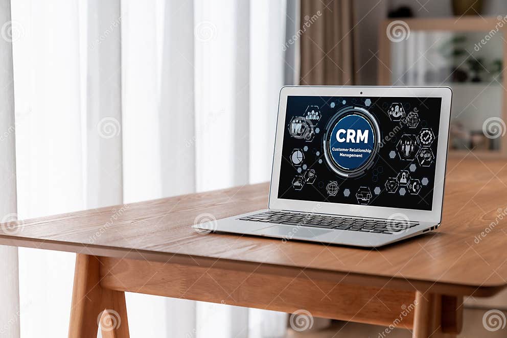 Customer Relationship Management System on Modish Computer for CRM ...