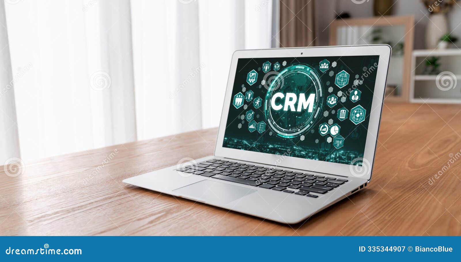 Customer Relationship Management System on Modish Computer for CRM ...