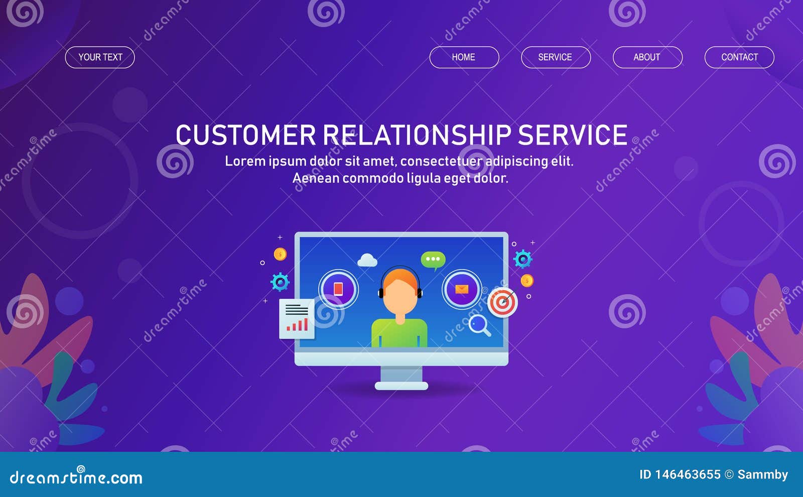 Customer Relationship Service, Online Support, Help Desk for Customers ...