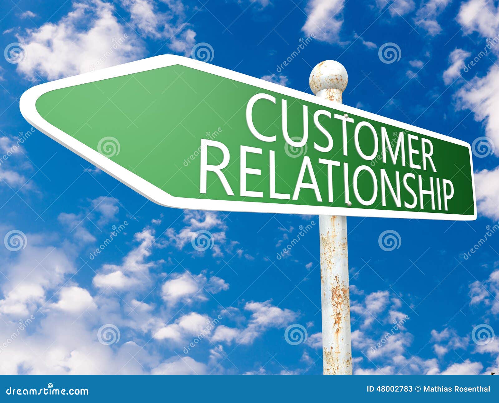 Customer Relationship stock illustration. Illustration of contact ...