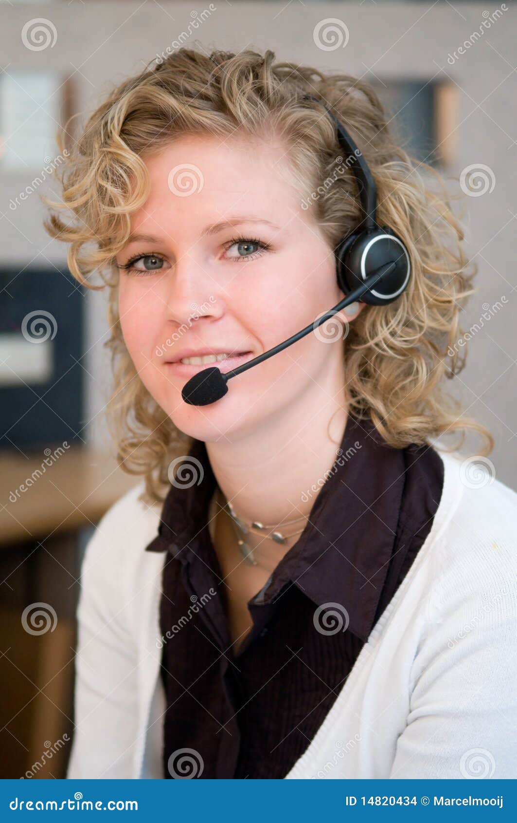 Customer Representative stock photo. Image of friendly - 14820434