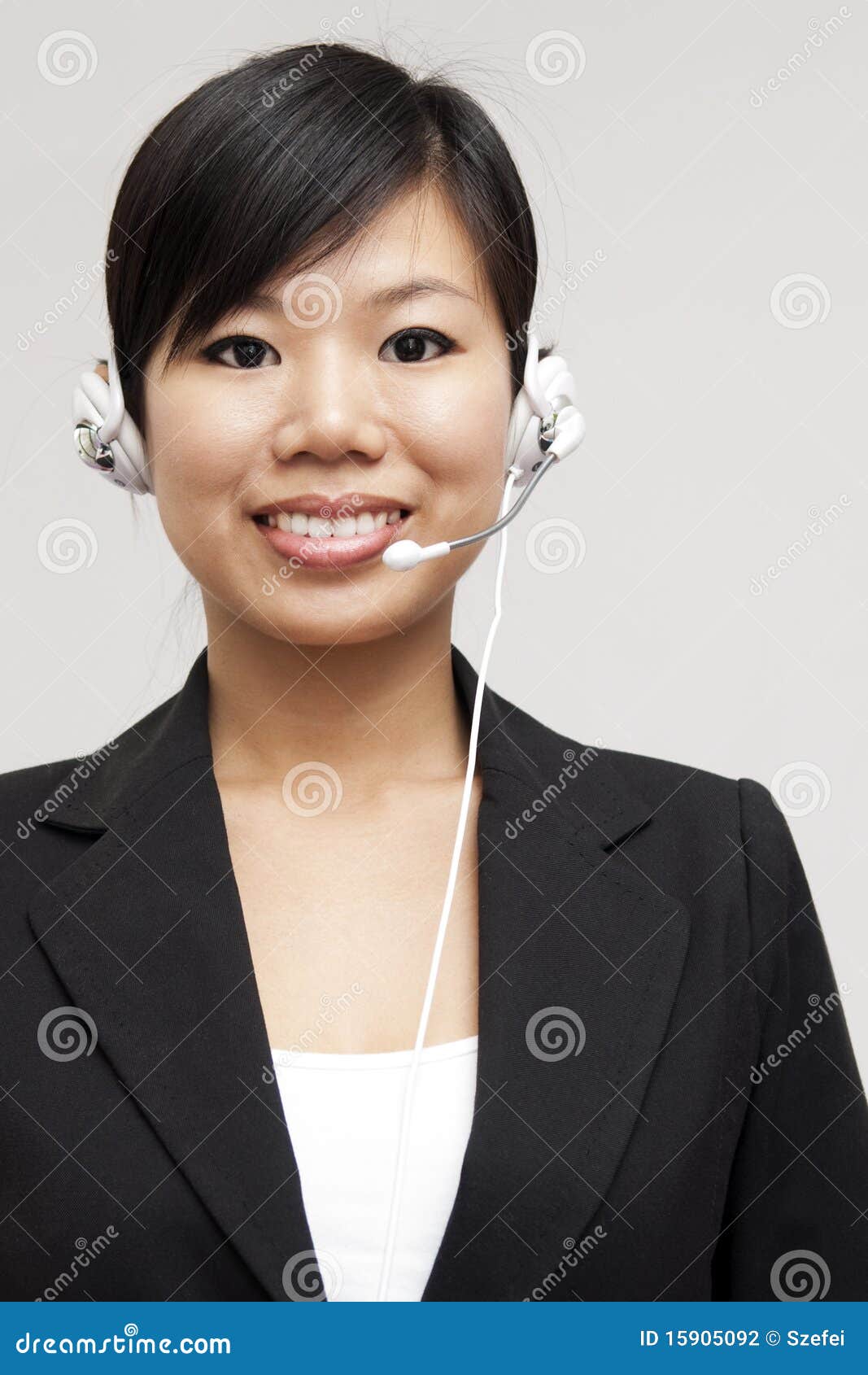 Customer Representative stock photo. Image of attractive - 15905092