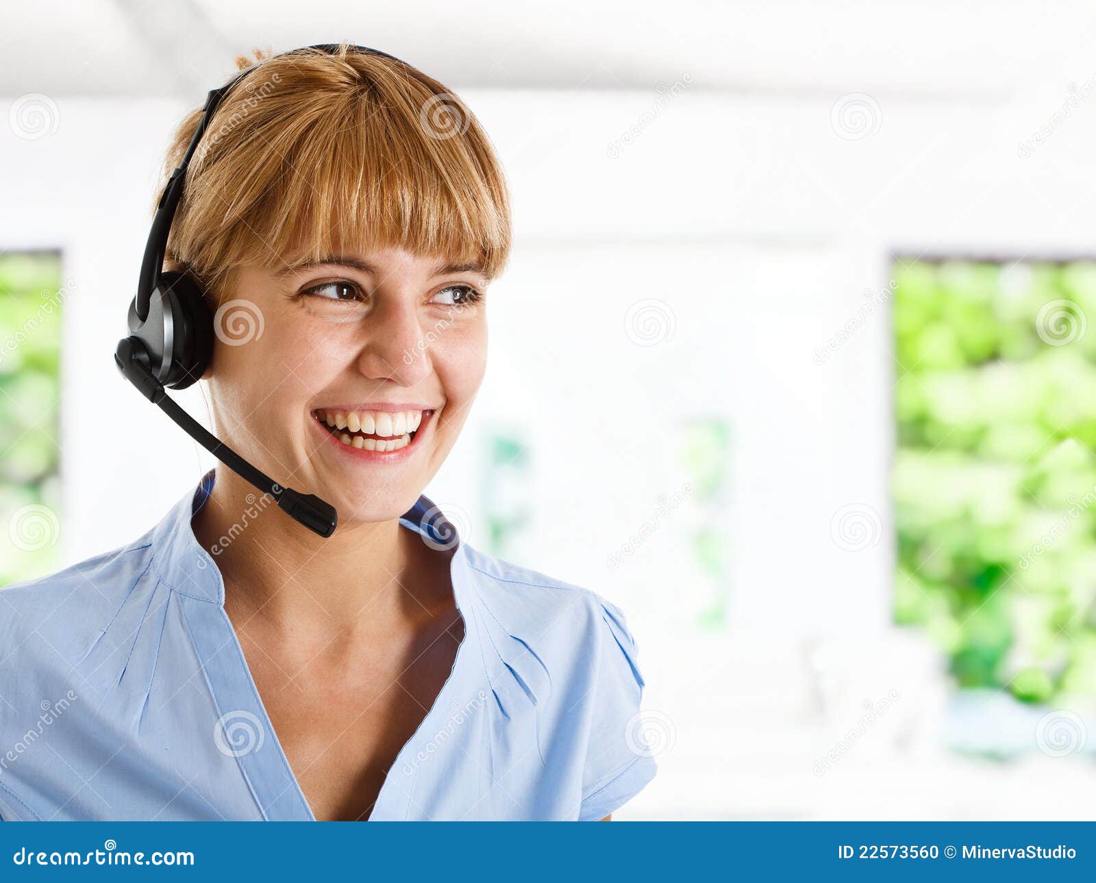 Customer representative stock photo. Image of communication - 22573560