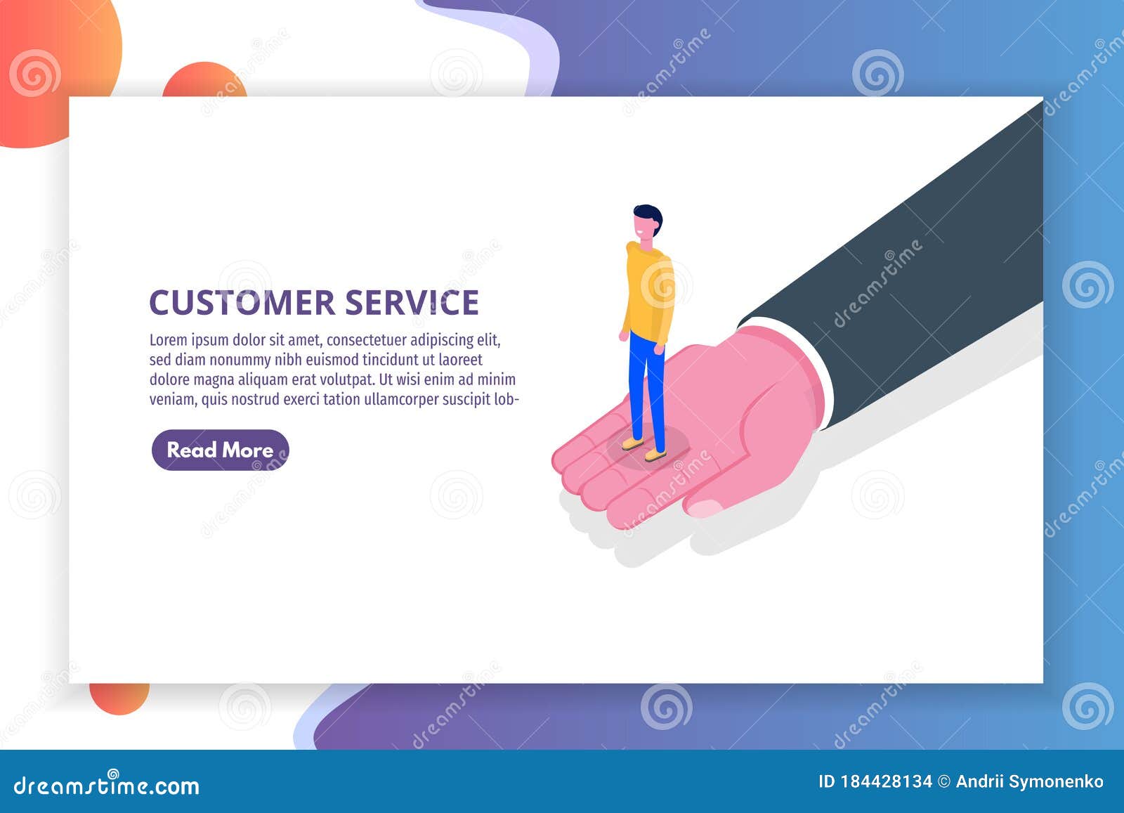 Customer Retention, Care Concept. Save Customer Loyalty Stock Vector ...
