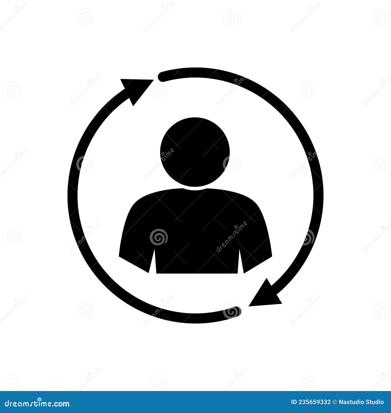 Customer Retention Icon. Customer Relationship Management Concept Stock ...