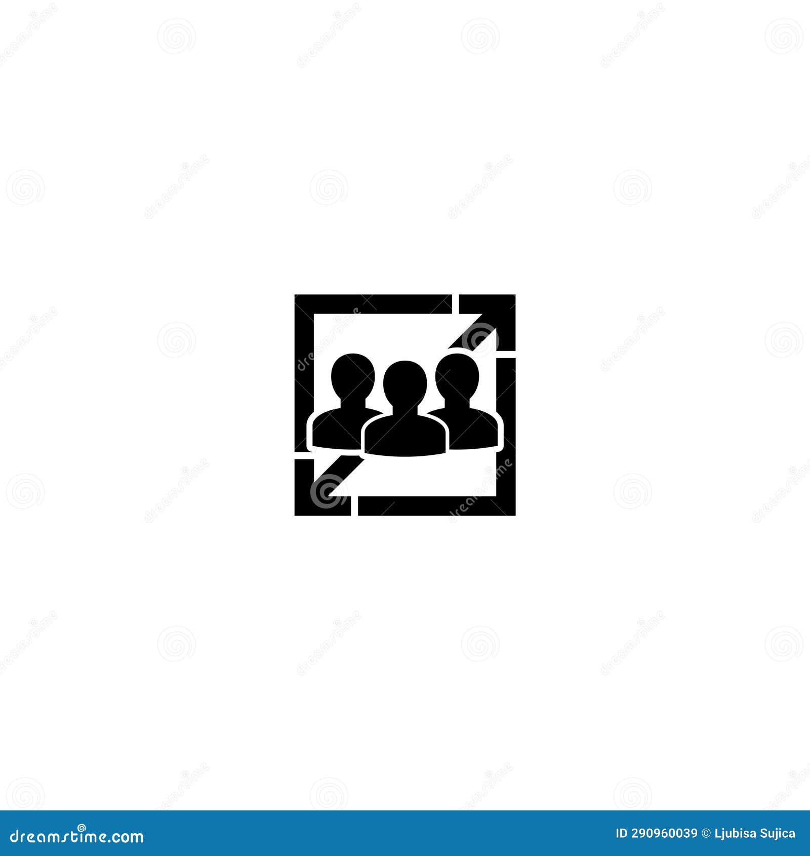 Customer Retention Icon. Return Sign Icon Isolated on White Background ...