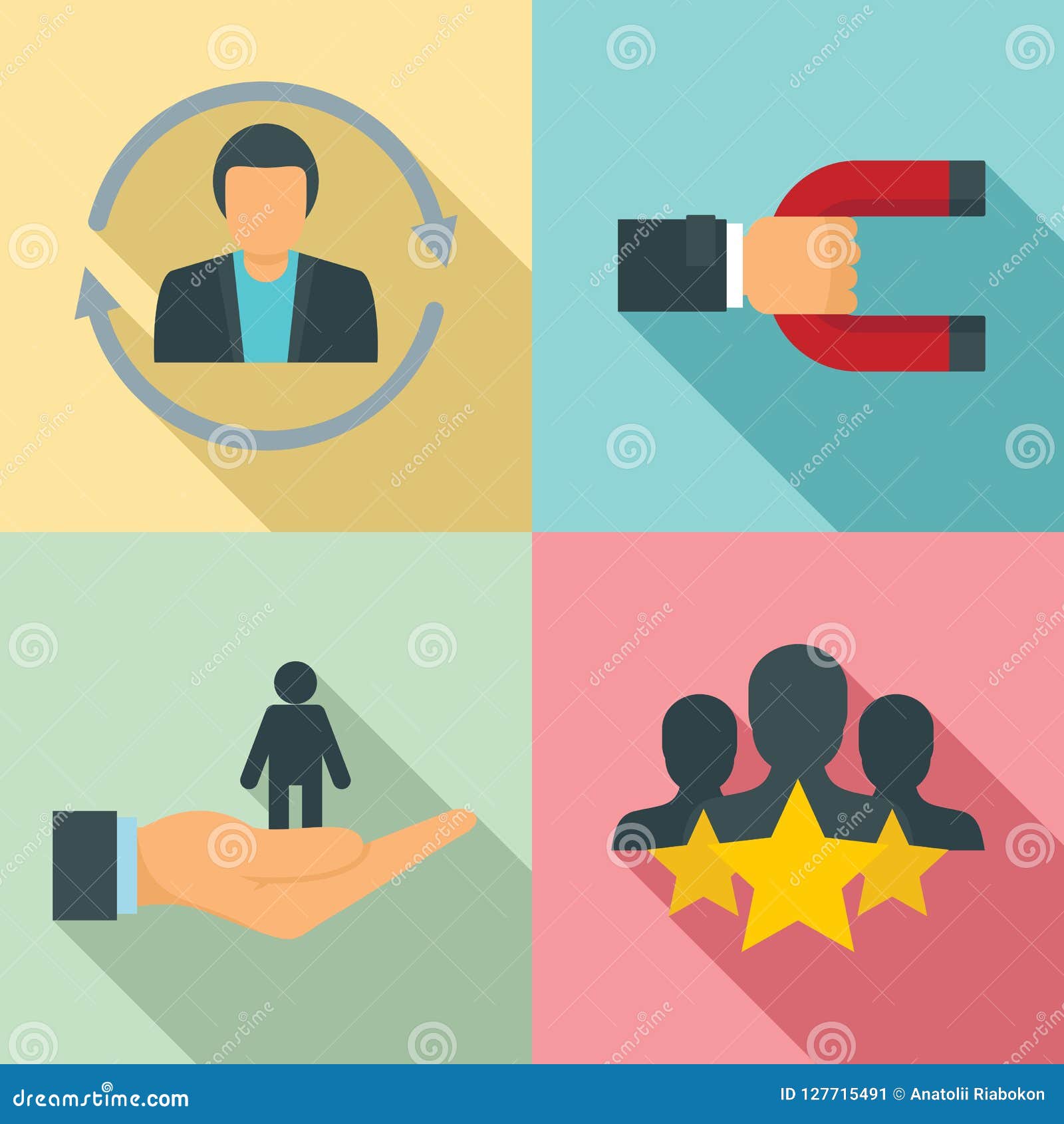 Retention Icon. Retention Concept Symbol Design, Vector Illustra ...