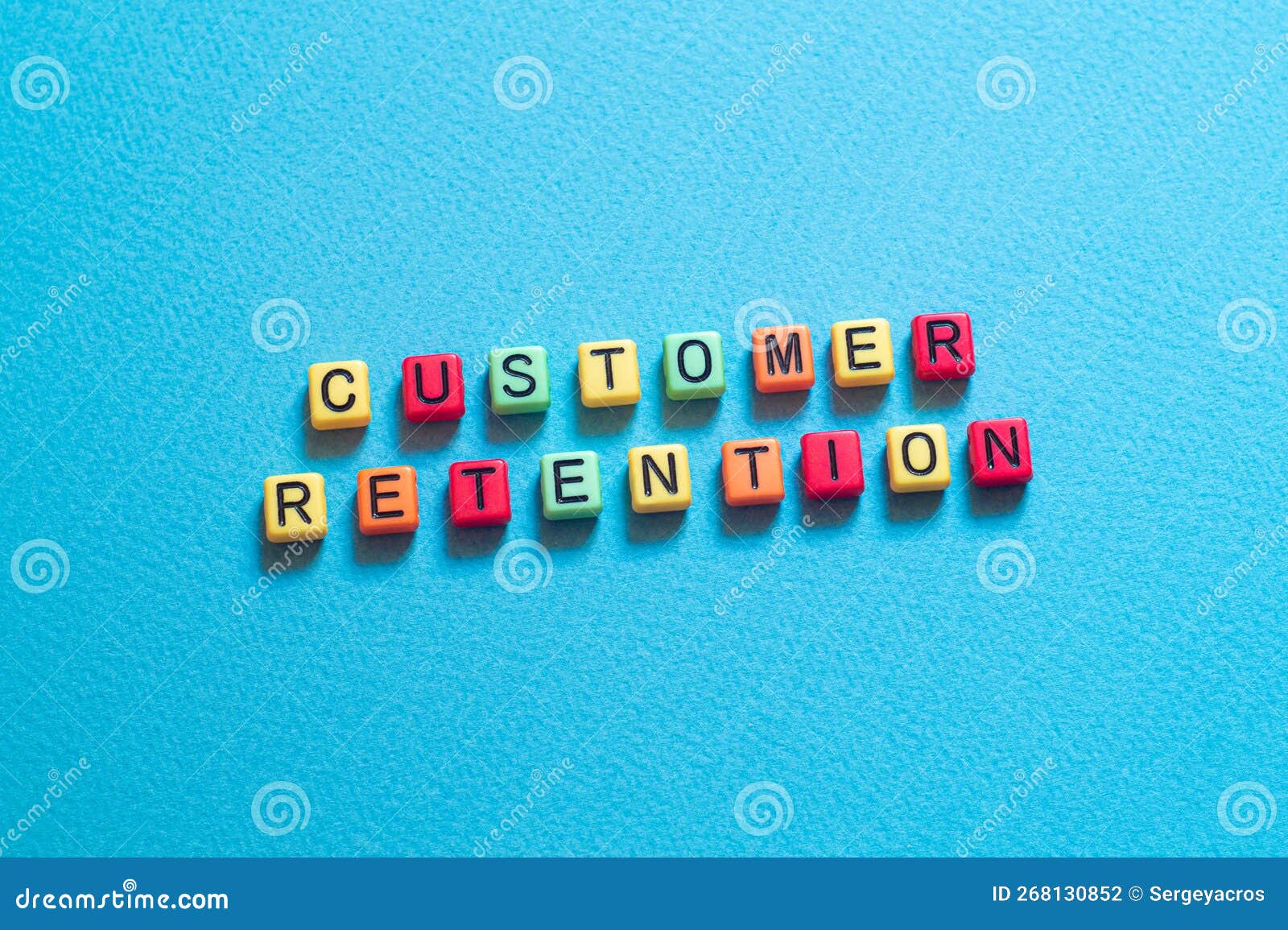 Customer Retention - Word Concept on Cubes, Text Stock Photo - Image of ...