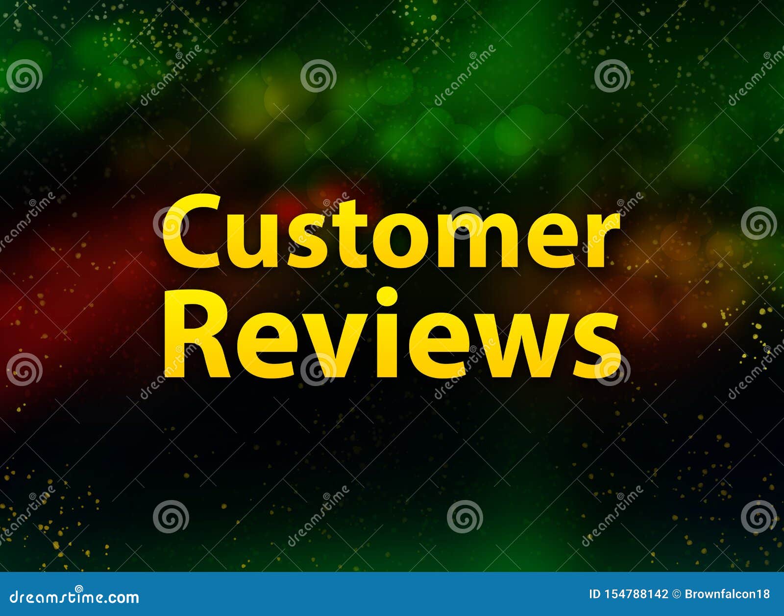 Customer Reviews Abstract Bokeh Dark Background Stock Illustration ...