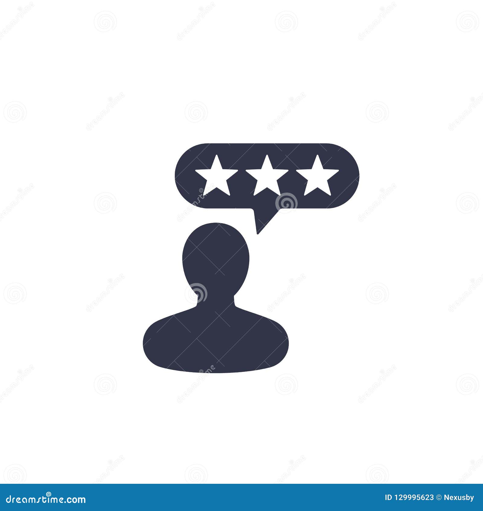 Customer Reviews, Feedback Icon Stock Vector - Illustration of ...