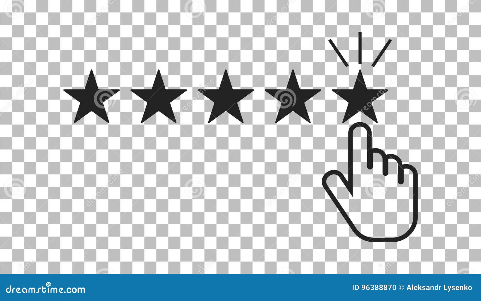 Customer Reviews, Rating, User Feedback Concept Vector Icon. Fla Stock ...