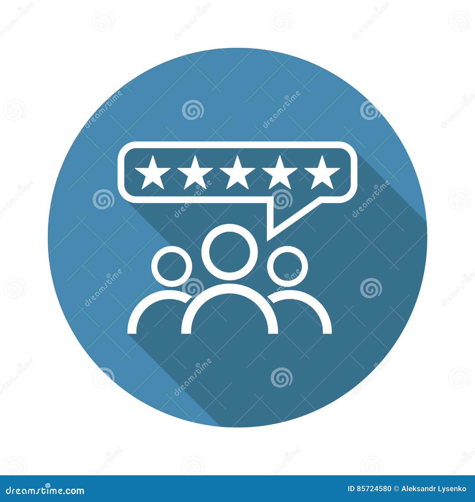 Customer Reviews, Rating, User Feedback Concept Vector Icon. Stock ...