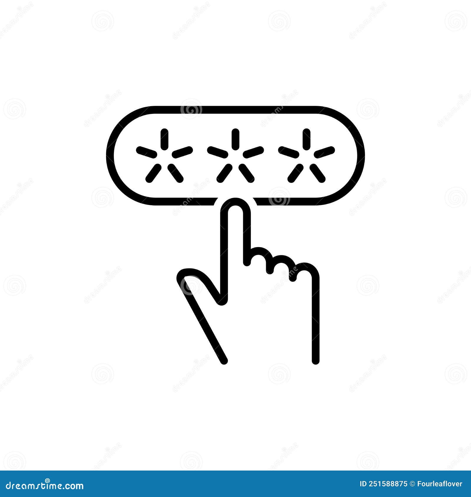 Customer Reviews, Rating, User Feedback Concept Vector Icon. Stock ...