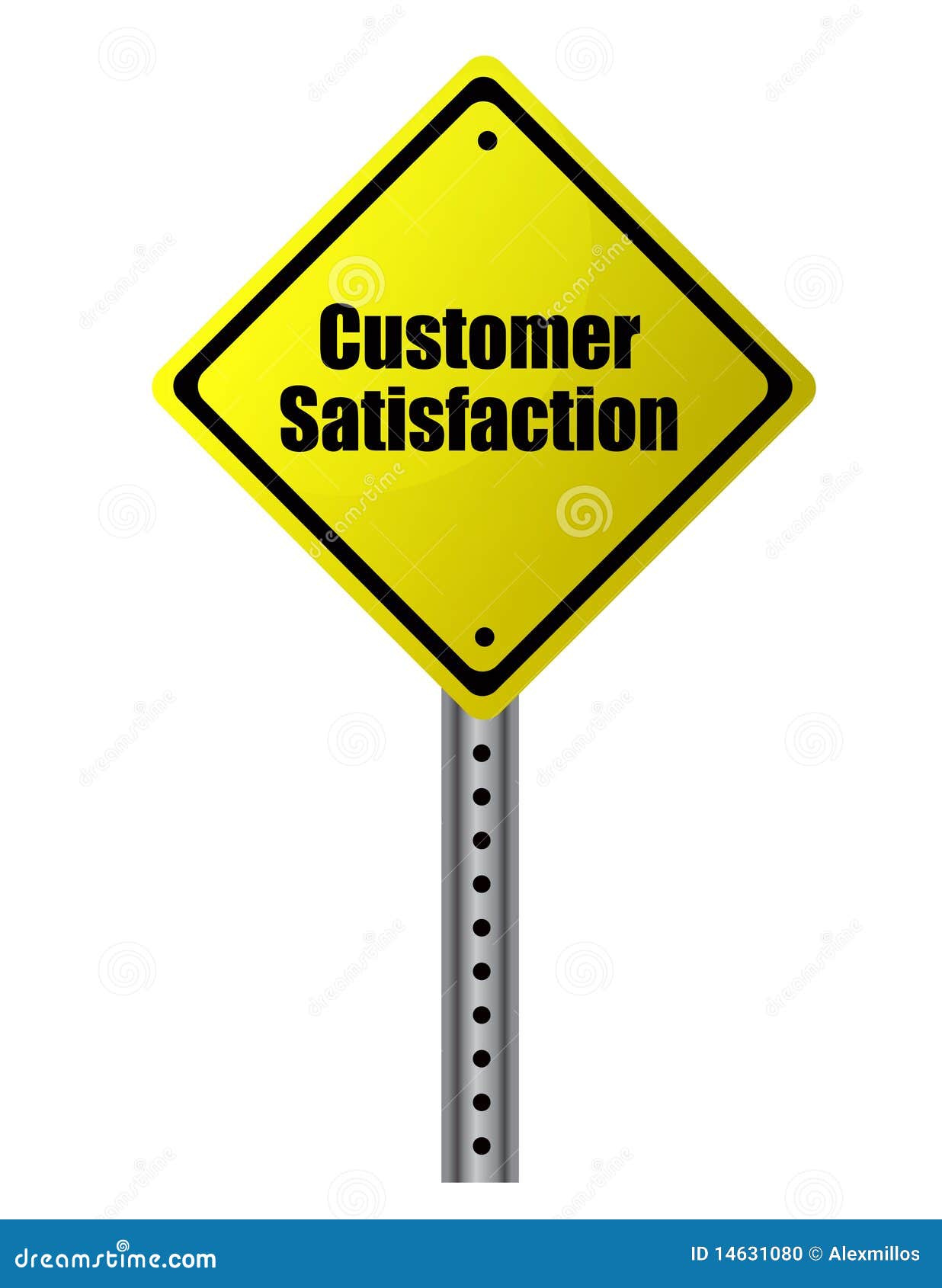 Customer Satisfaction stock vector. Illustration of communication ...