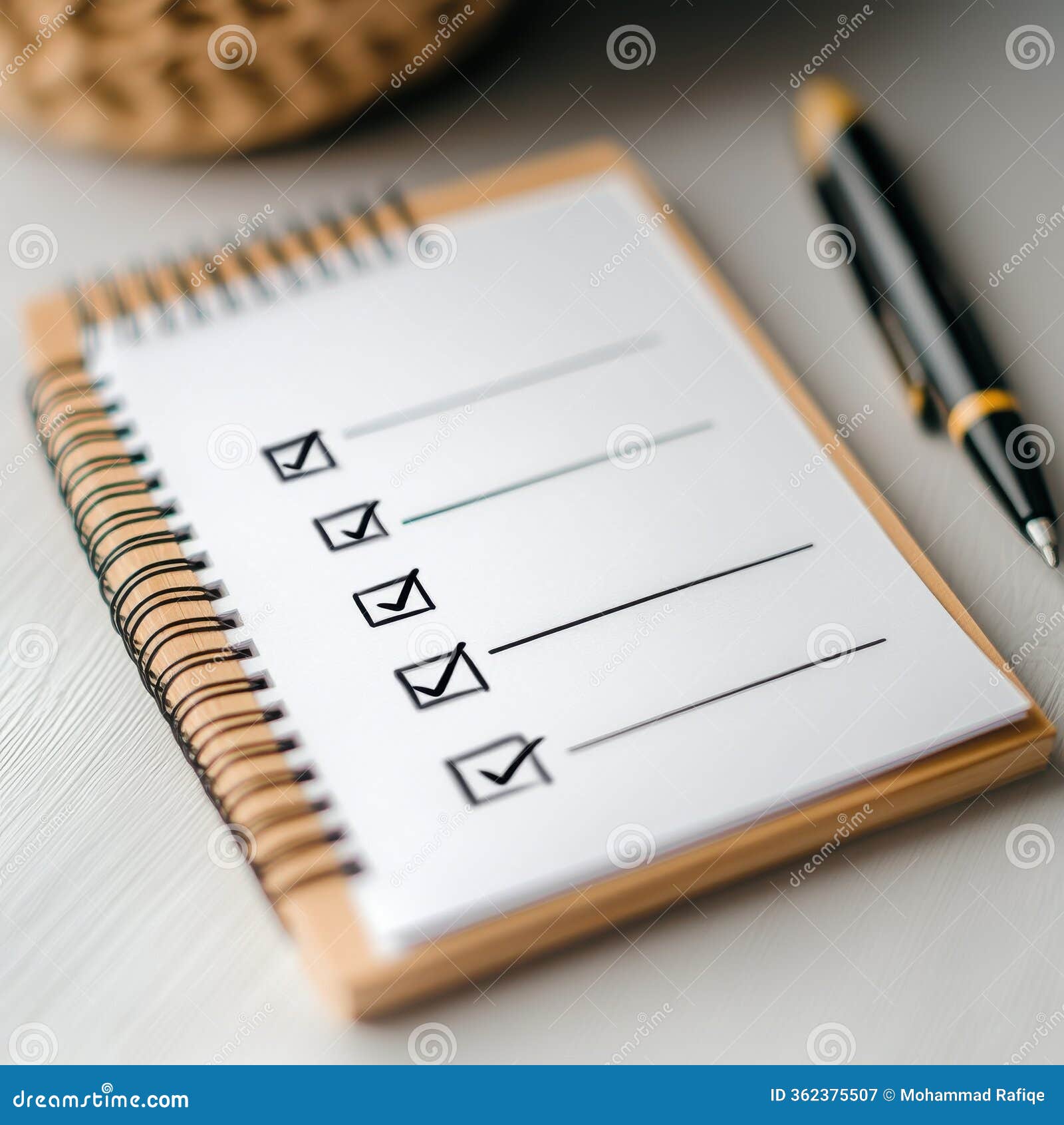 Customer Satisfaction Audit Checklist Isolated On White Background ...