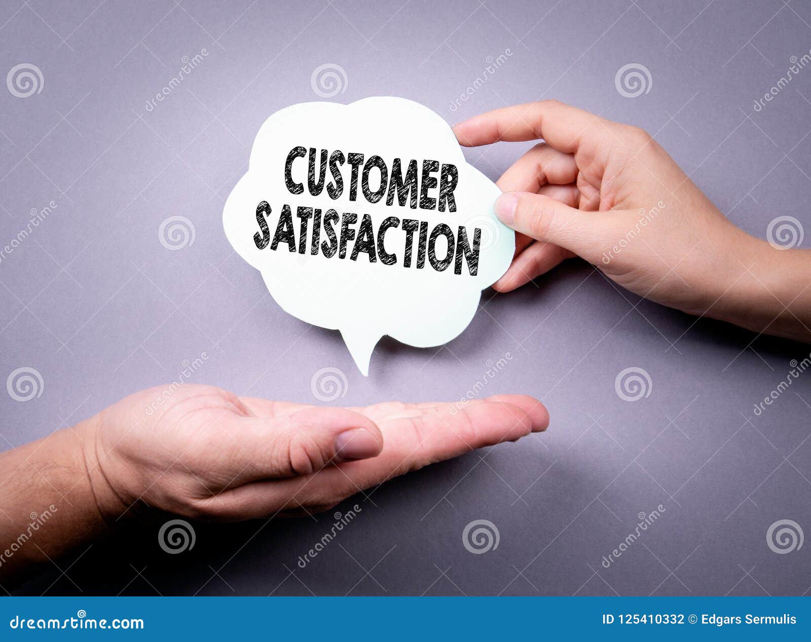 Customer Satisfaction Concept Stock Photo - Image of positive, business ...
