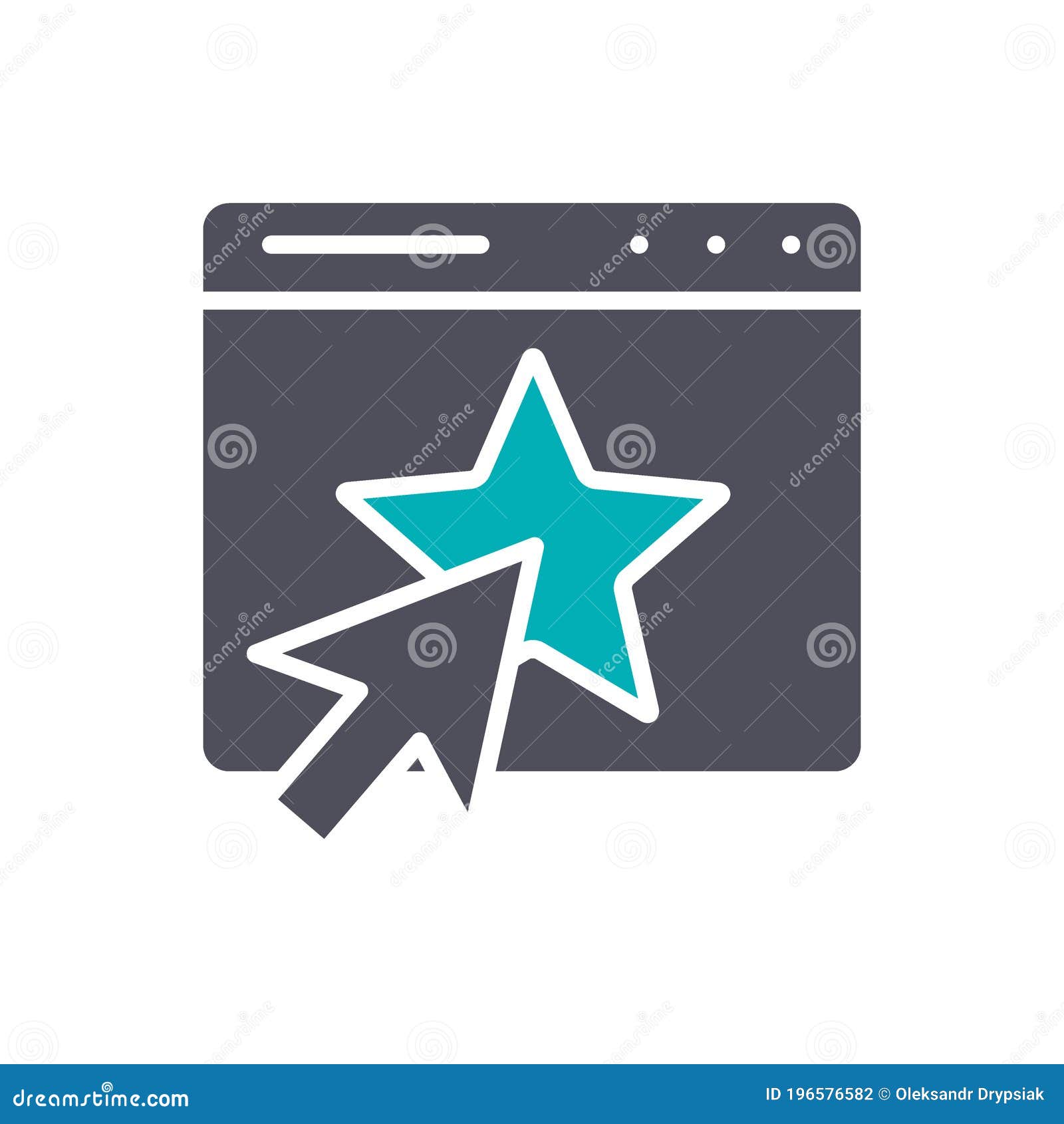 Voting On Webpage With Happy And Sad Faces Colored Icon. Website With ...