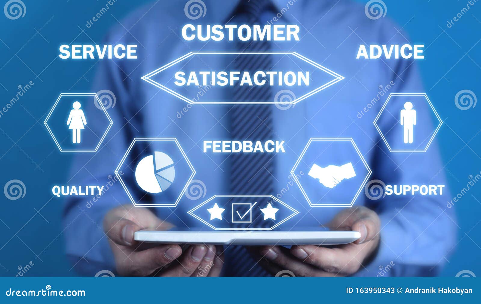 Customer Satisfaction. Feedback Stock Image - Image of user, service ...