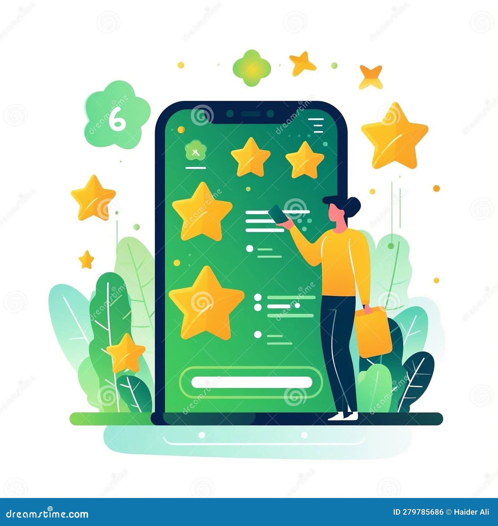 Customer Satisfaction Feedback Survey Concept for Reviews. Generative ...