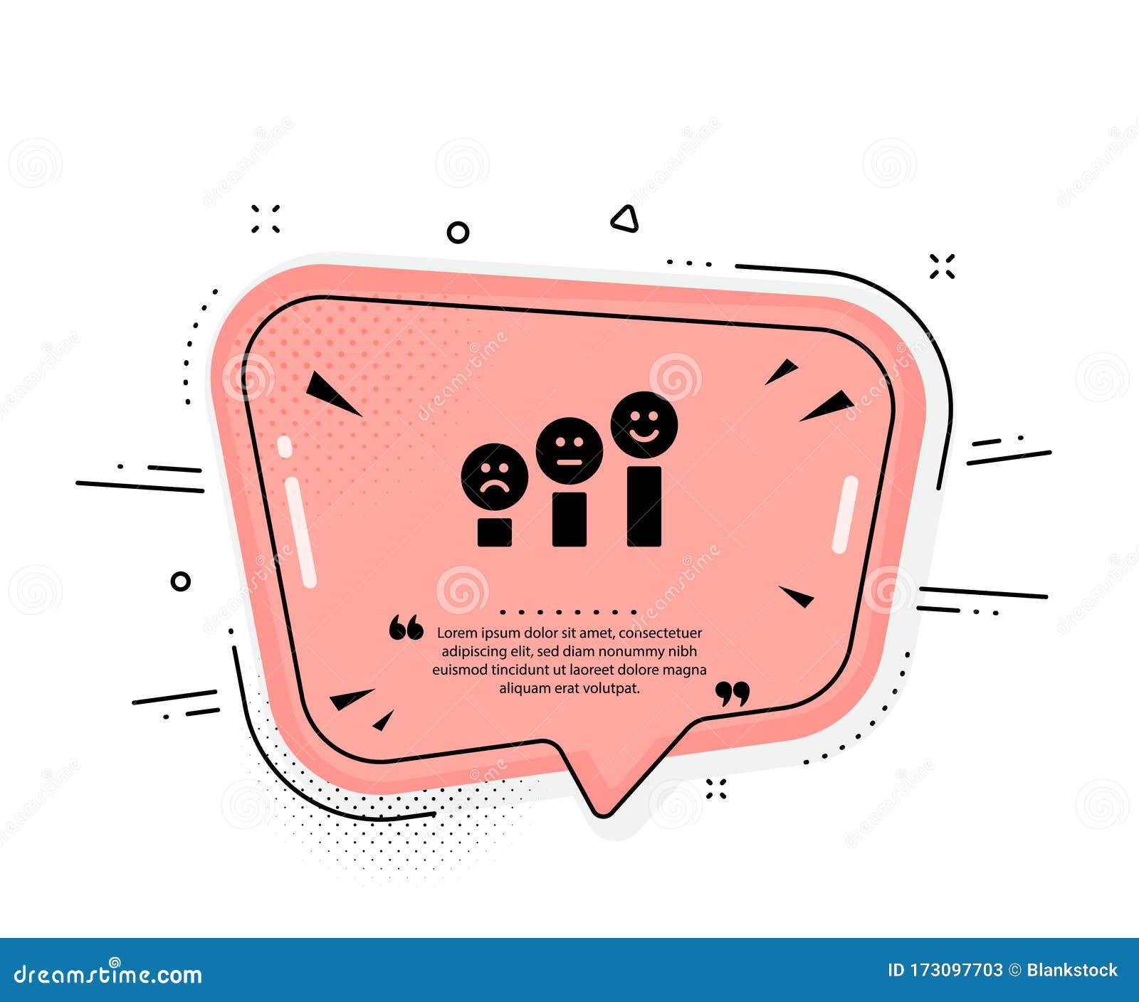 Customer Satisfaction Icon. Positive Feedback Sign. Vector Stock Vector ...
