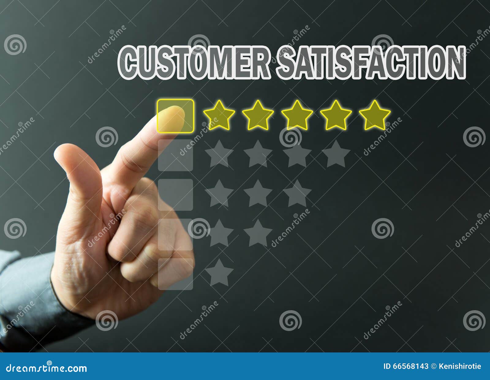Customer Satisfaction Rating Stock Image - Image of survey, rating ...