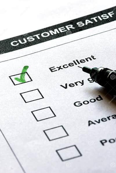 Customer Satisfaction Service Stock Photo - Image of comment, choice ...