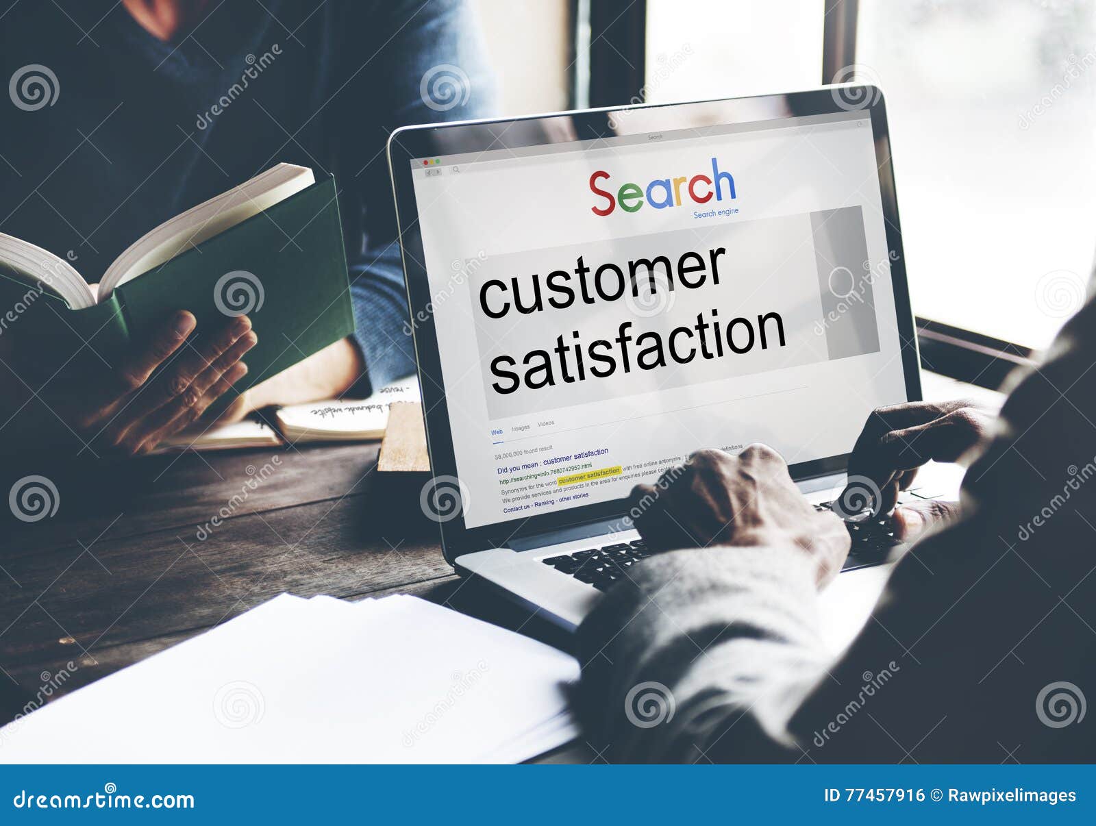 Customer Satisfaction Services Satisfied Concept Stock Photo - Image of ...