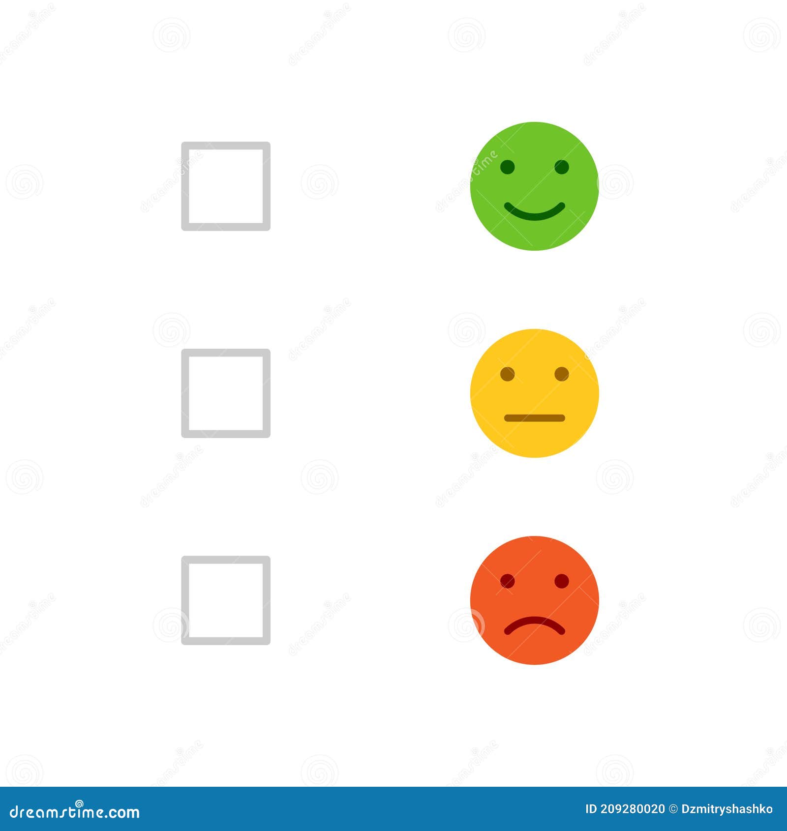 Customer Satisfaction Survey Design. Stock Vector - Illustration of ...