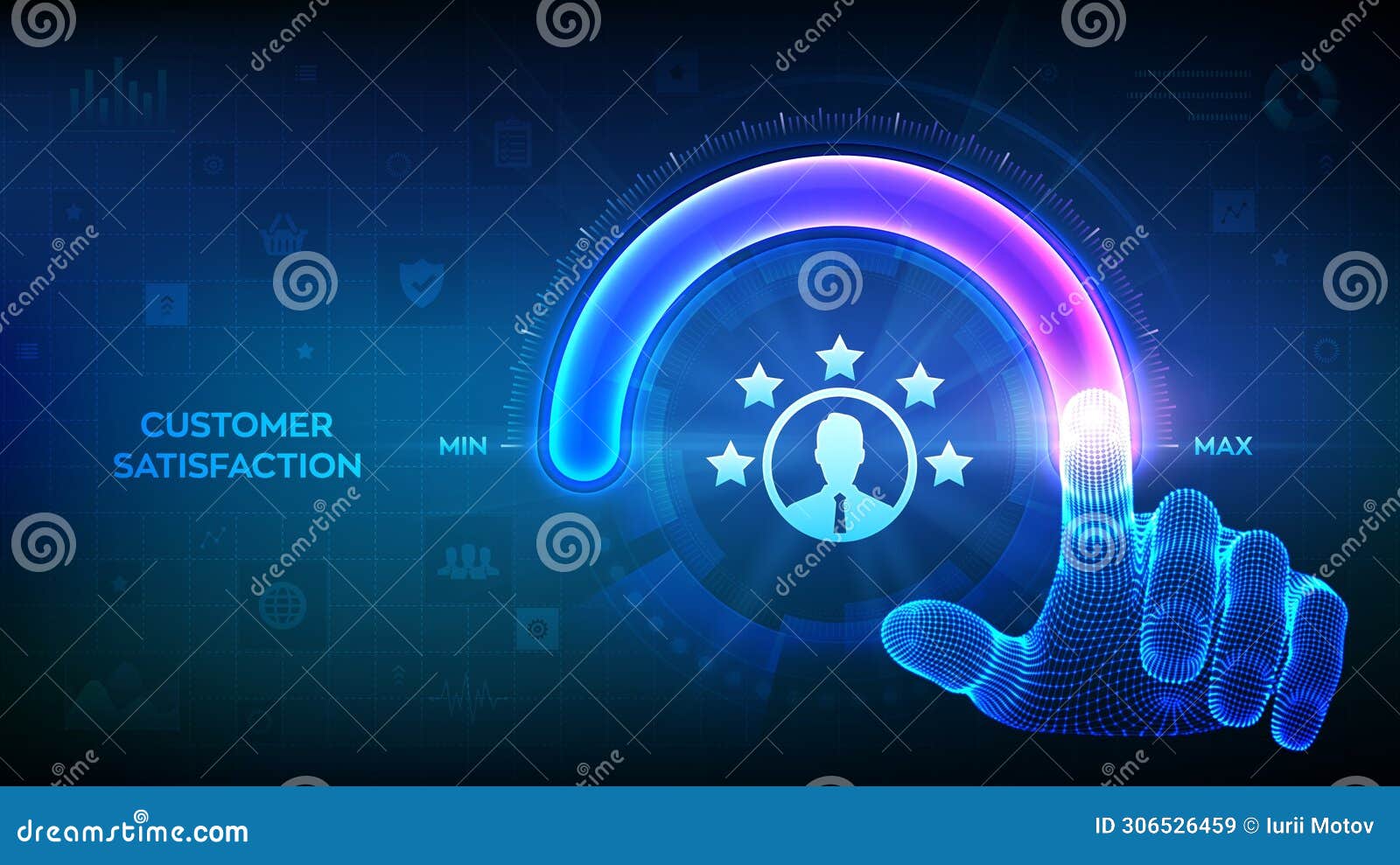 Customer Satisfaction. Customer Survey and Feedback Analytics Stock ...