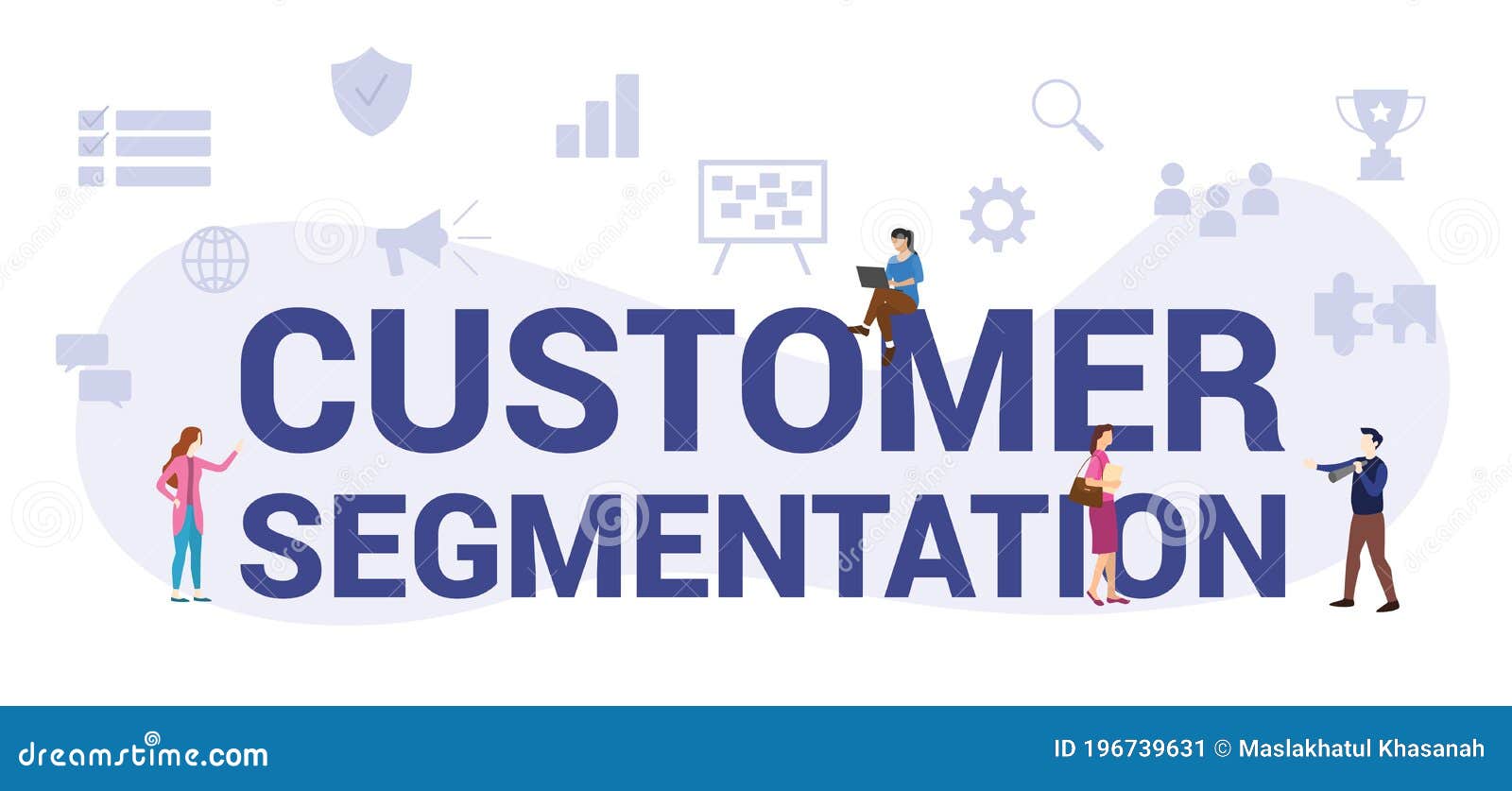 Customer Segmentation Or Segregation Royalty-Free Stock Photo ...