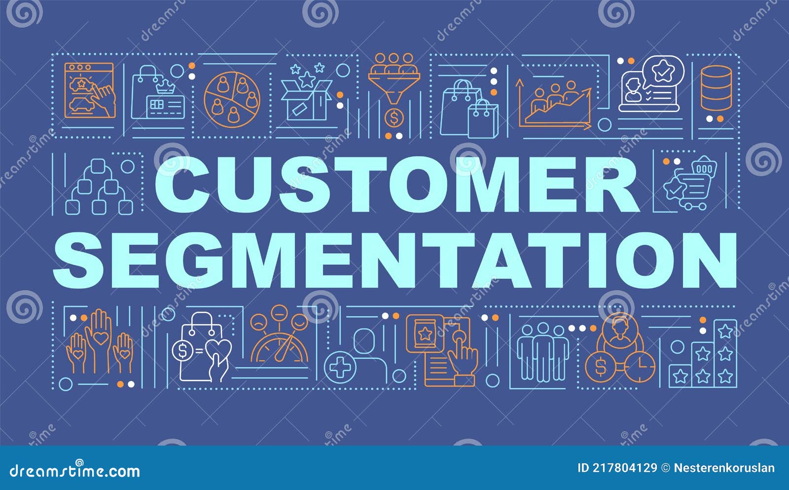 Customer Segmentation Line Icon Concept. Customer Segmentation Vector ... Customer Segmentation Line Icon Concept. Customer Segmentation Vector ...