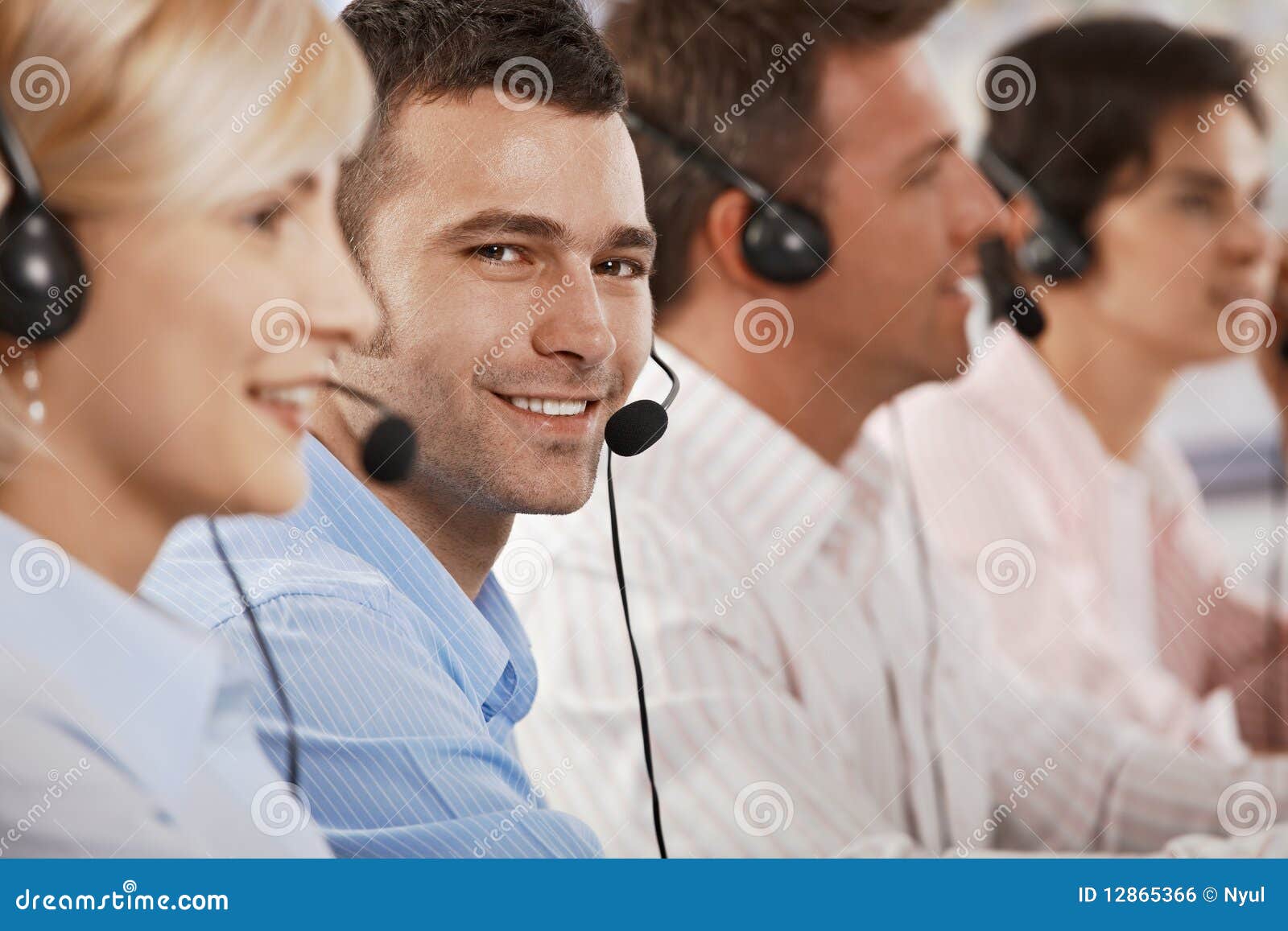 Customer service stock photo. Image of desk, call, colleagues - 12865366