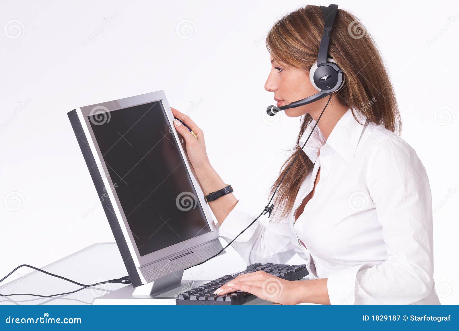 Customer service stock image. Image of business, connection - 1829187