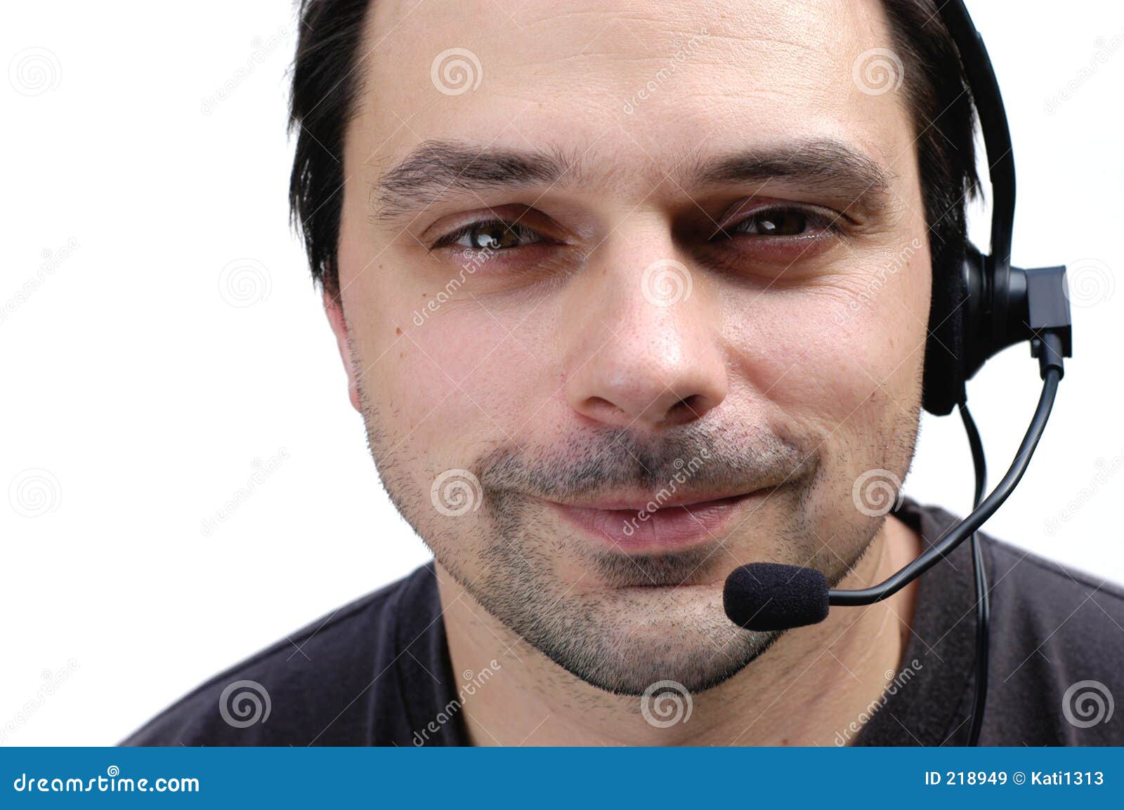 Customer service stock image. Image of adviser, isolated - 218949
