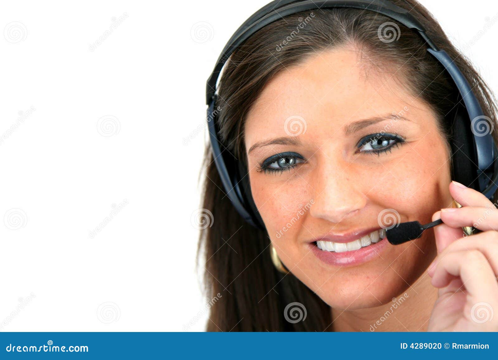 Customer Service stock photo. Image of representative - 4289020