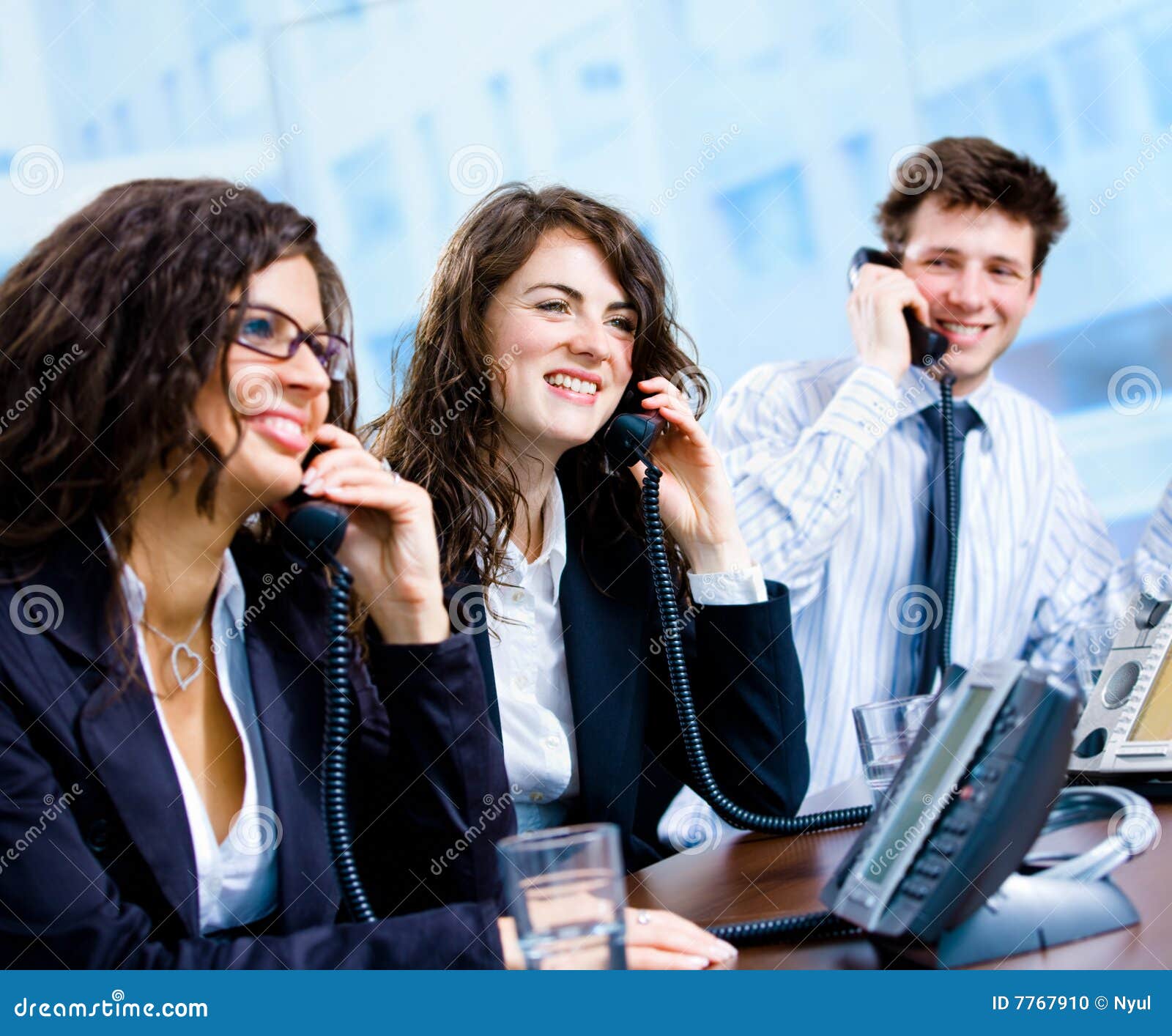 Customer Service stock photo. Image of confident, coworkers - 7767910