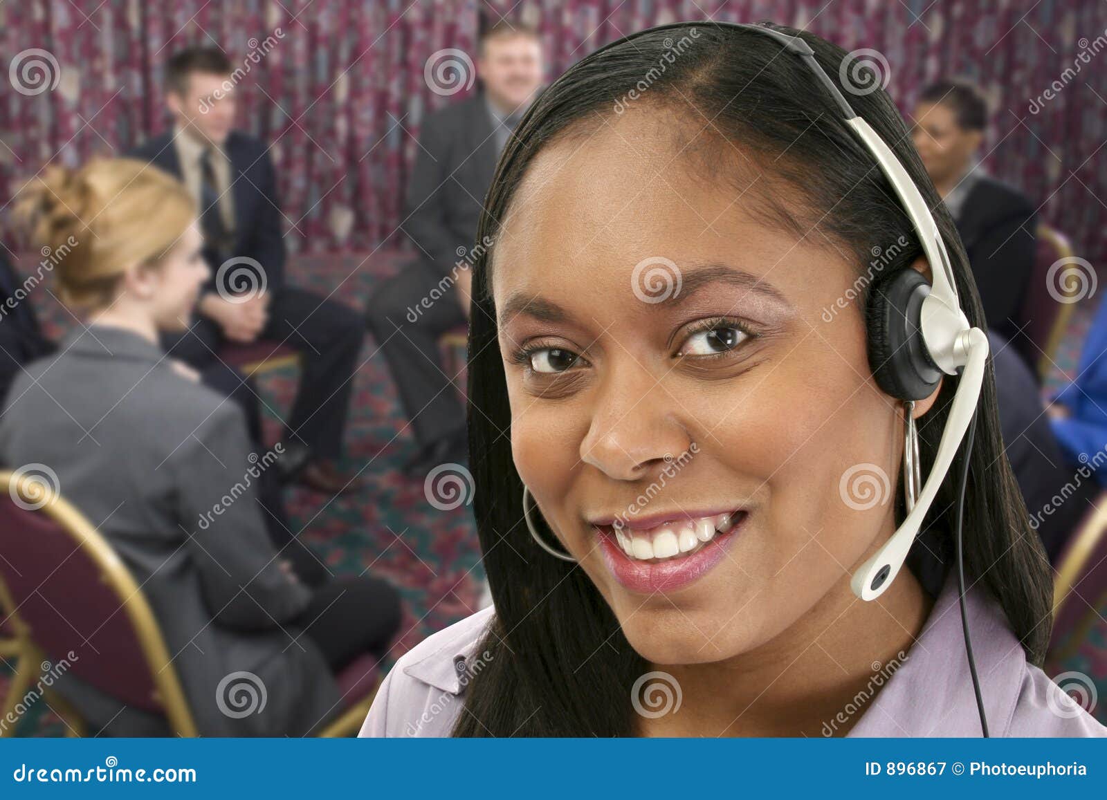 Customer Service stock image. Image of african, group, women - 896867