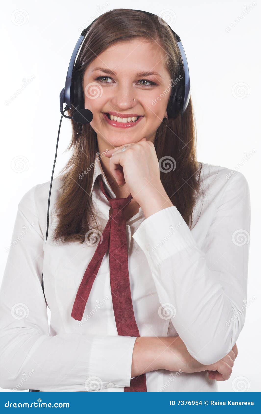 Customer service agent stock photo. Image of helpline - 7376954