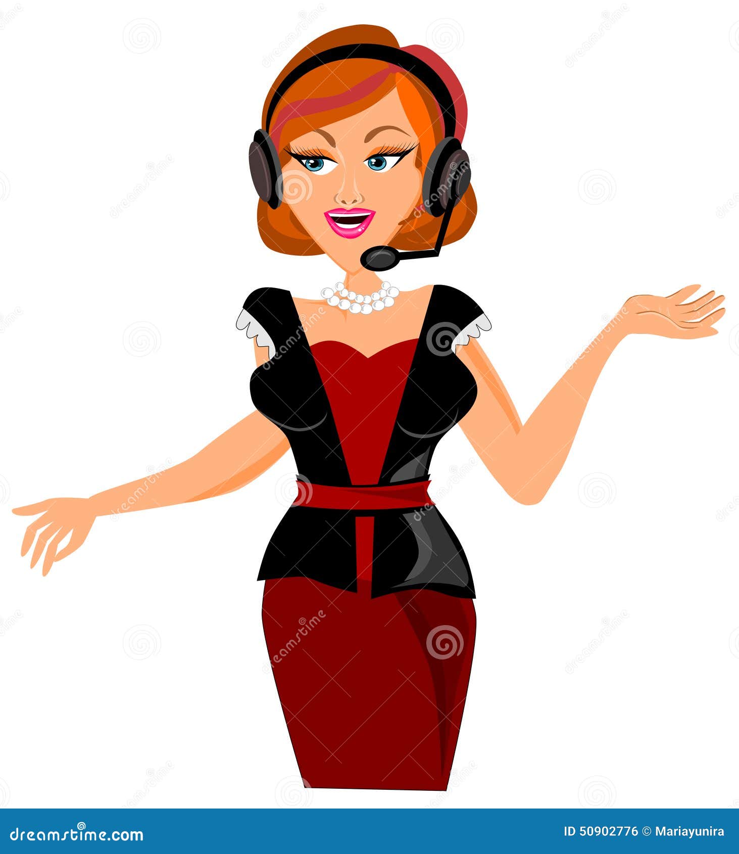 Customer Service stock vector. Illustration of center - 50902776